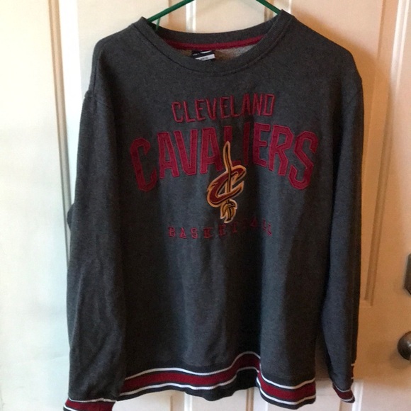 Unk | Shirts | Nba Unk Cleveland Cavaliers Varsity Sweatshirt Mens ...
